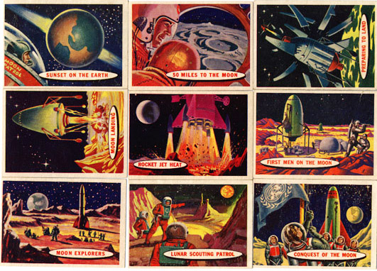 Topps' Space Cards, entire series